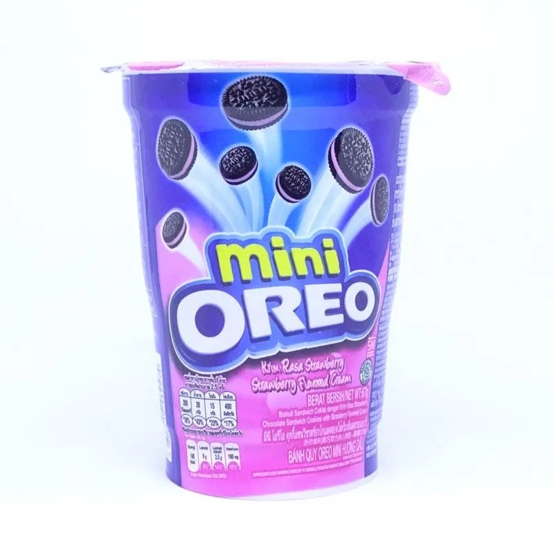 Oreo MINI Chocolate Strawberry Vanilla Moca Chocolate Cream Biscuit ...