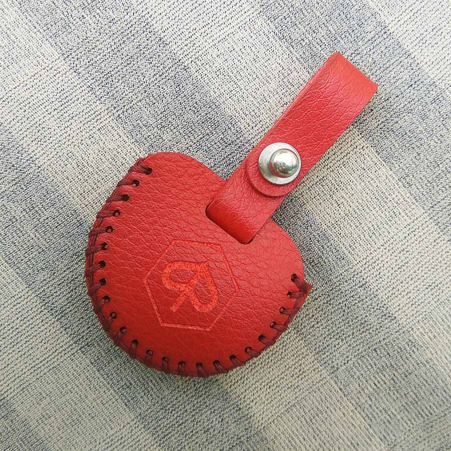 Piaggio Leather Key Case (Red) | Shopee Malaysia
