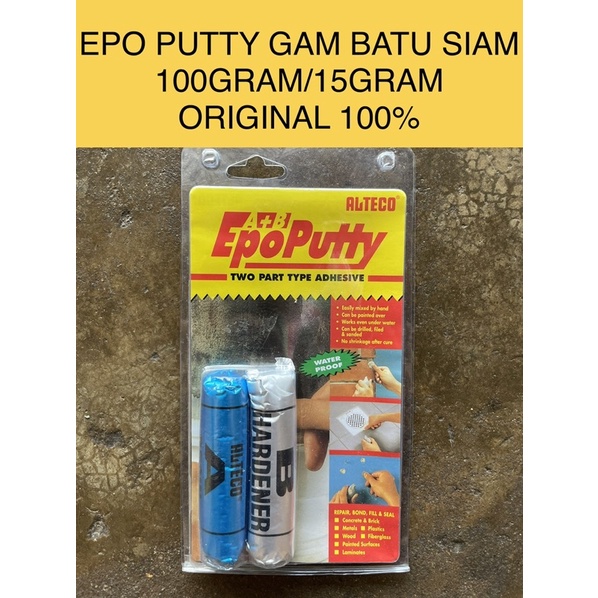 EPO PUTTY 2TON GAM BATU SIAM THAILAND ORIGINAL 100% | Shopee Malaysia