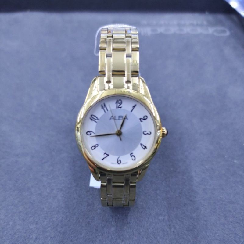 Alba gold Quartz stainless steel women's watches ARSY56X | Shopee Malaysia