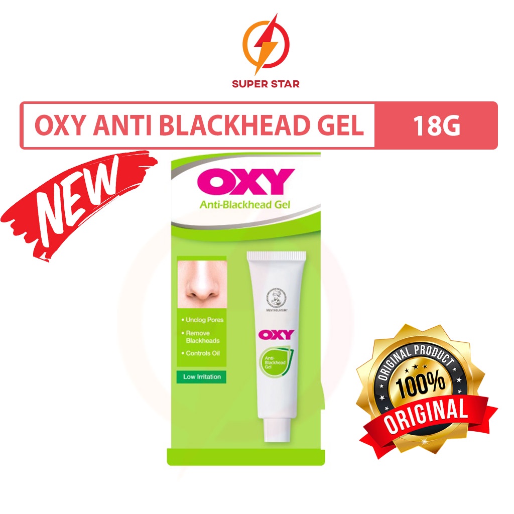 Oxy Anti Blackhead Gel 18g | Shopee Malaysia