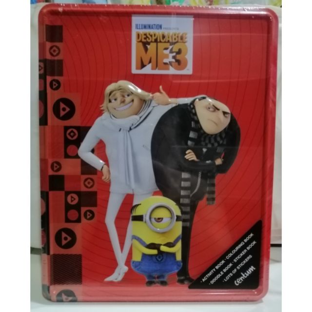 Despicable Me 3 - Activity box | Shopee Malaysia