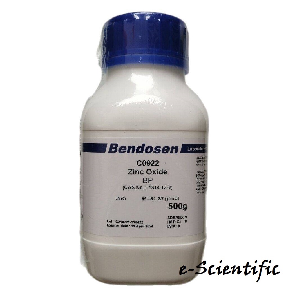 Zinc Oxide, 500g, BENDOSEN. | Shopee Malaysia