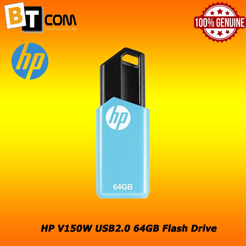 HP V150W USB2.0 64GB Flash Drive | Shopee Malaysia