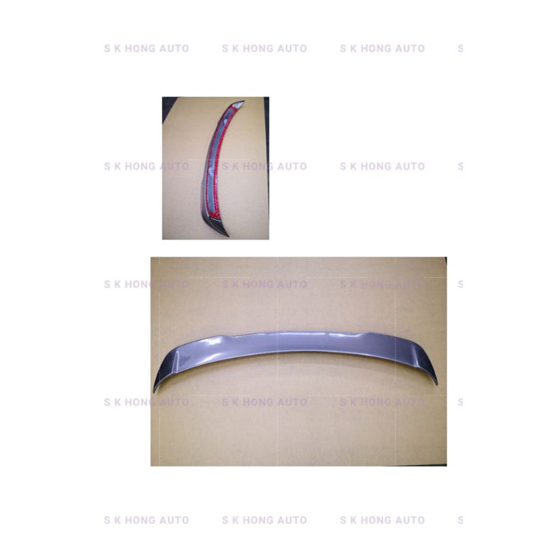 nissan almera impul rear spoiler with colour (ABS quality) | Shopee ...