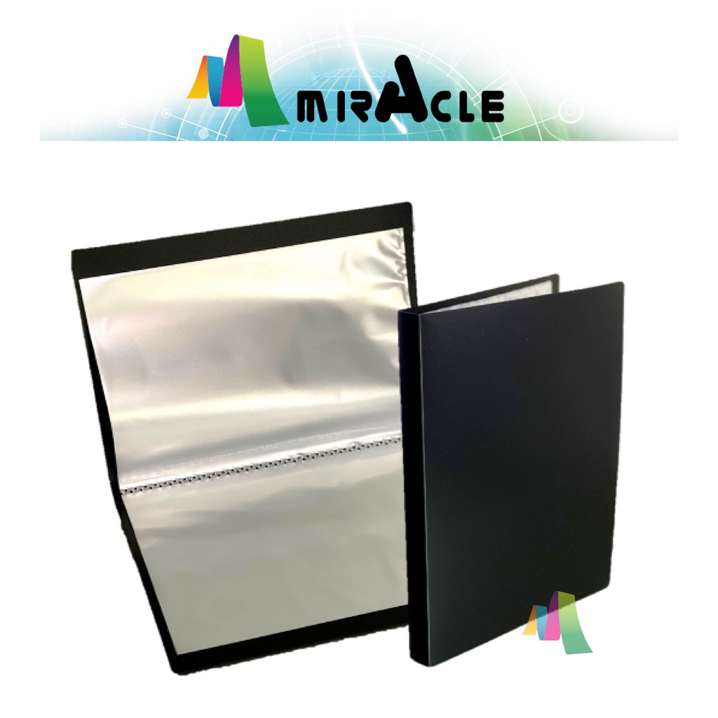 A4 Clear Holder FILE / Book - 10 / 20 / 30/40Pockets | Shopee Malaysia