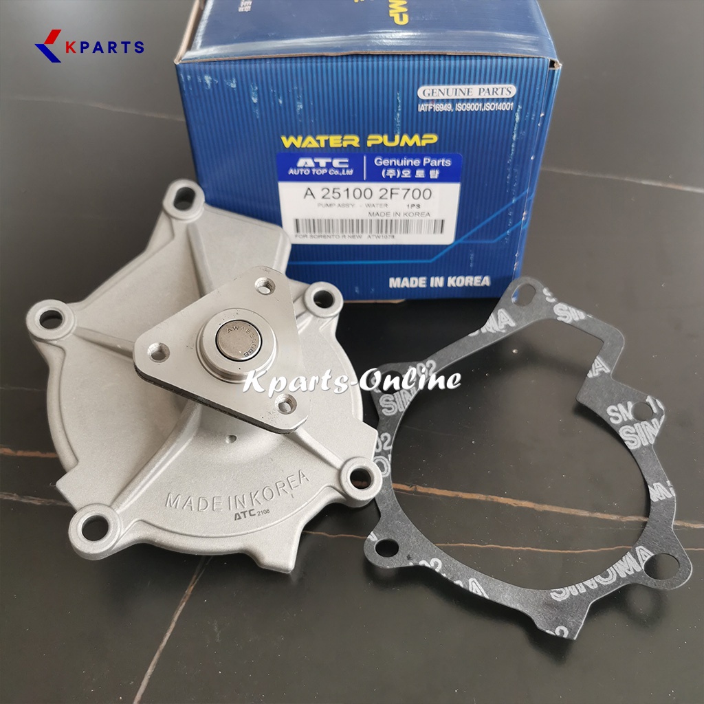 COOLANT PUMP ASSY / WATER PUMP (ATC- MADE IN KOREA) HYUNDAI SANTA FE DM ...