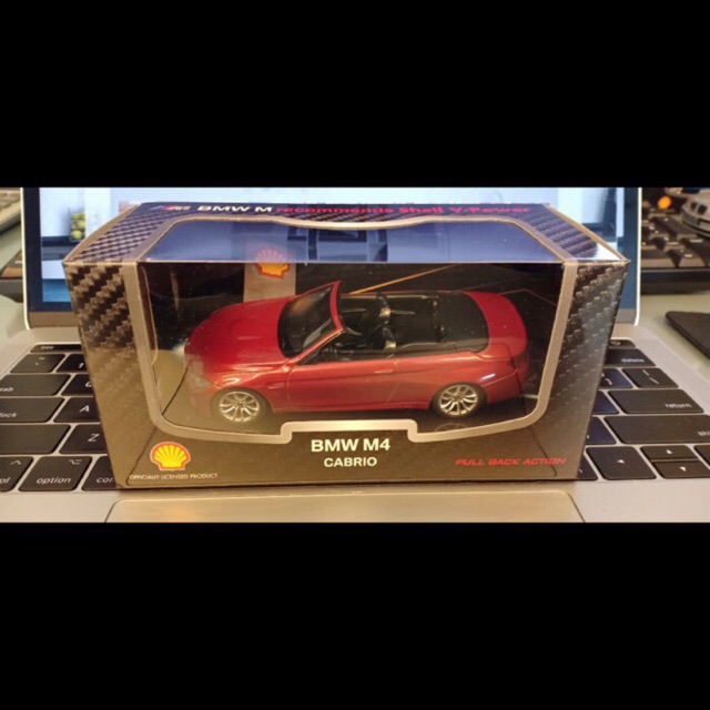Shell BMW M4 Cabrio 1:43 Toy Car💥Limited Edition💥 | Shopee Malaysia