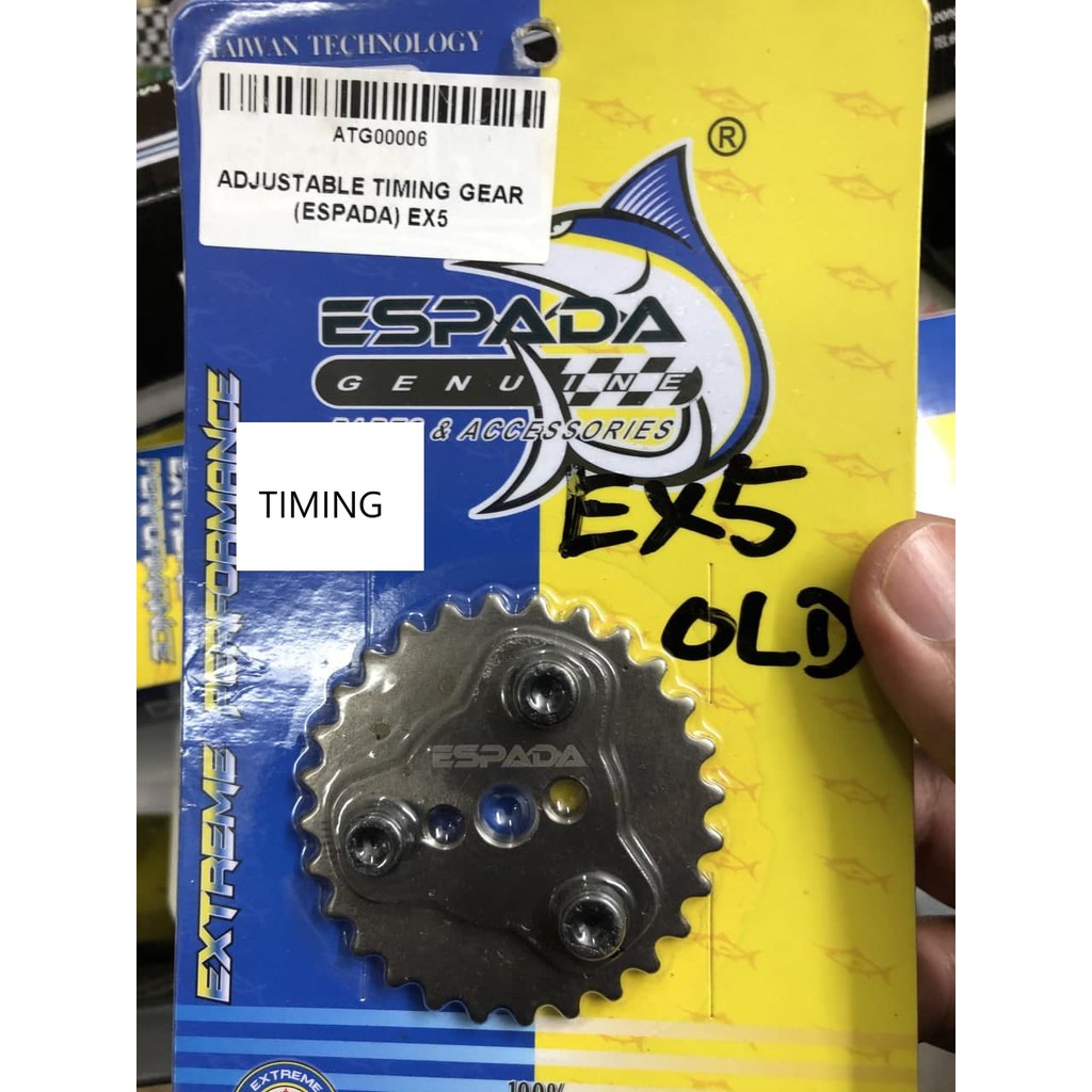 HONDA EX5 ALL MODEL ESPADA ADJUSTABLE TIMING GEAR RACING DREAM HIGHPOWER CLASS1 DEMAK SYM ...