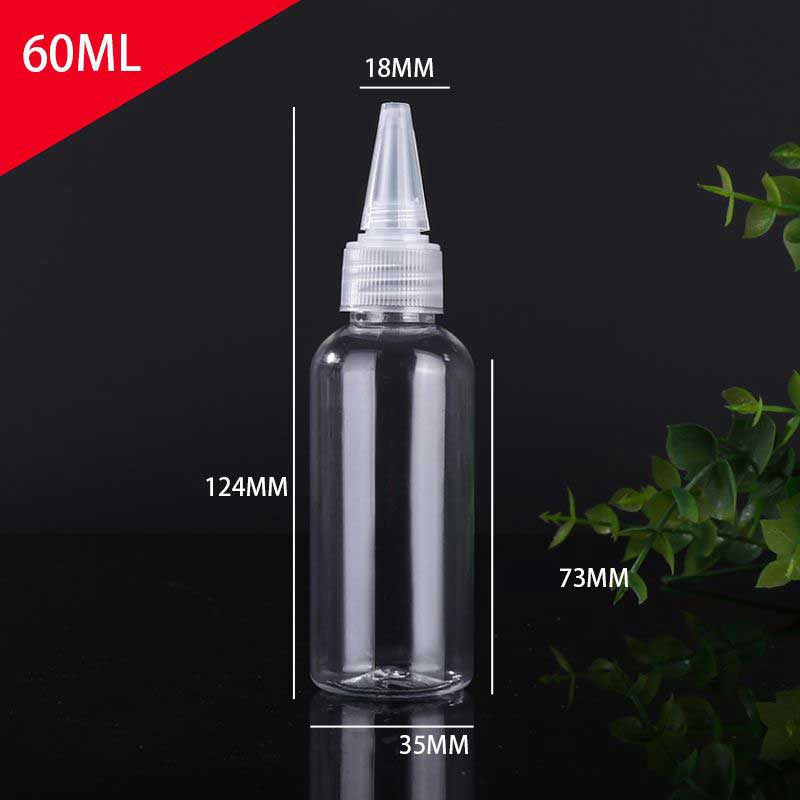 1PCS 5-120ml PET Refillable Squeeze Dropper Bottle Childproof Cap ...