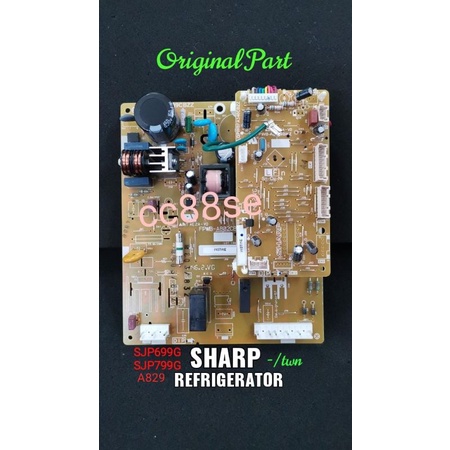 SHARP REFRIGERATOR MAIN PCB BOARD ORIGINAL PART SJ-P699G SJ-P799G ...