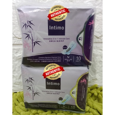 INTIMO SANITARY PAD NIGHT USE (TWIN PACK) | Shopee Malaysia