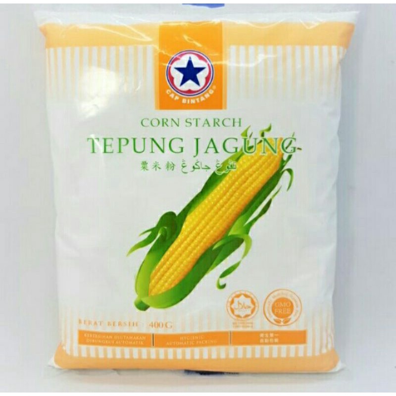 Halal【Corn Starch Cap Bintang Tepung Jagung 星标粟米粉】400g/1kg | Shopee Malaysia