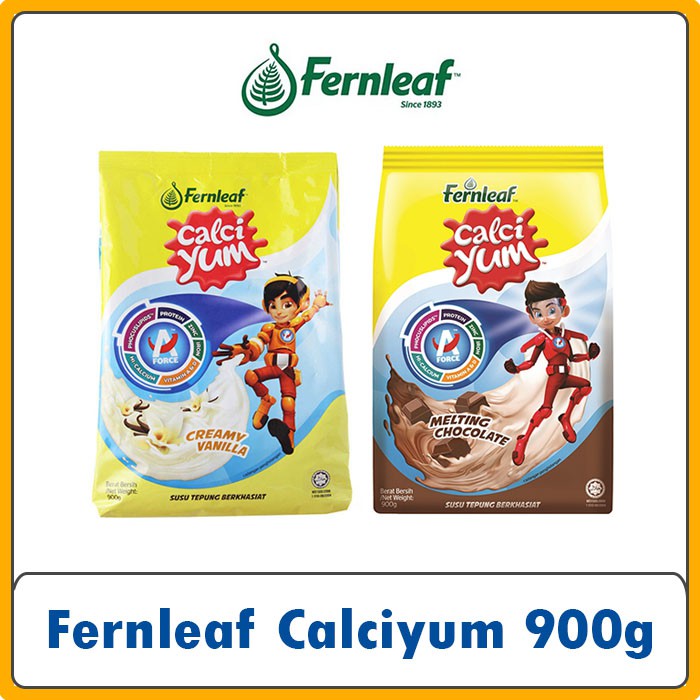 Fernleaf CalciYum Kids Milk Formula Powder Melting Chocolate & Vanilla ...