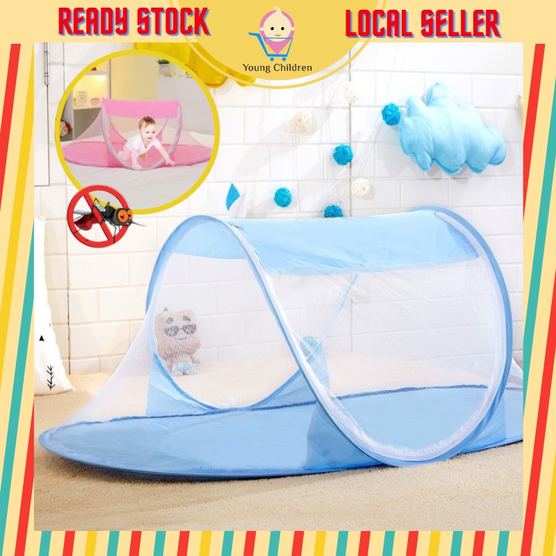 Foldable Baby Mosquito Net Portable Newborn Baby Bed Sleep Nets Folding ...