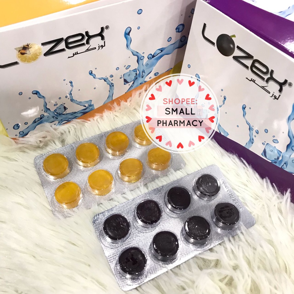 Lozex Lozenges 8s ( Lemon / Blackcurrant ) | Shopee Malaysia