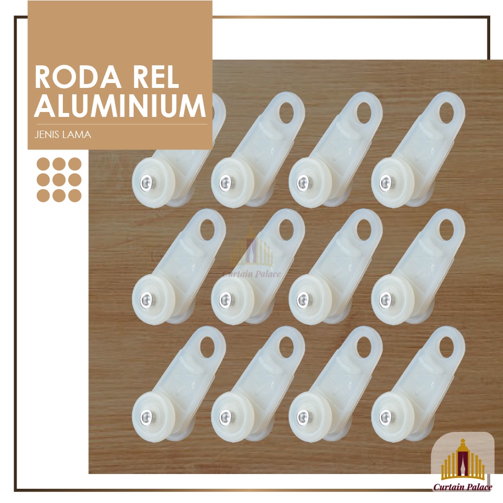 25pcs Roda Rel Besi Jenis Lama (Roller For Old Styled Steel Rail ...