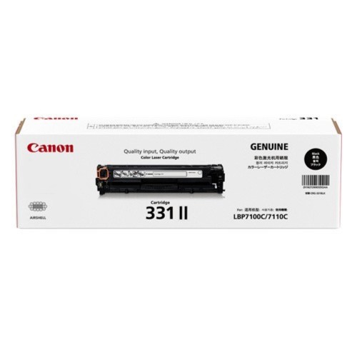 CANON CART 331 II BLACK TONER [100% ORIGINAL] | Shopee Malaysia