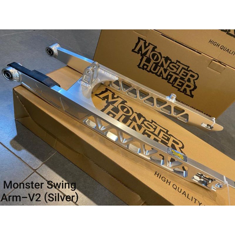 Monster Swing Arm-V2 (Silver) | Shopee Malaysia