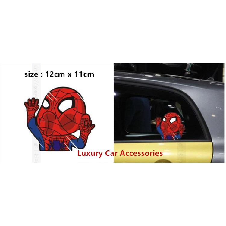 [READY STOCK] SPIDERMAN - CAR STICKER WATERPROOF | Shopee Malaysia
