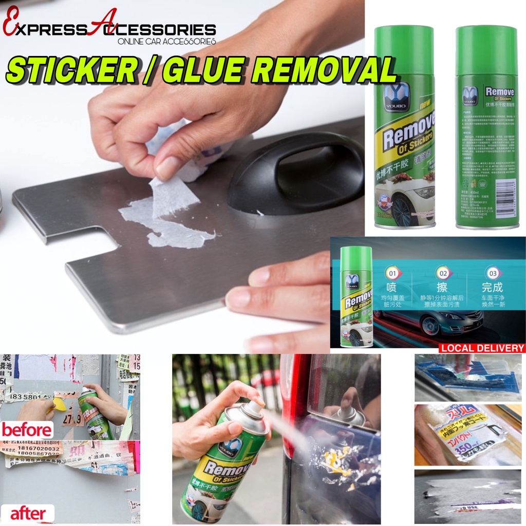[Youbo] Sticker Glue Remover Spray Remove Sticker Removal Tape Spray ...