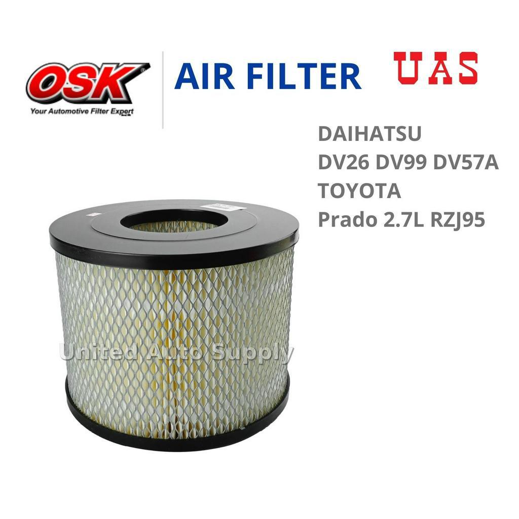 OSK Air Filter A-1369 For TOYOTA Prado RZJ95 2.7L DAIHATSU Delta DV26 ...