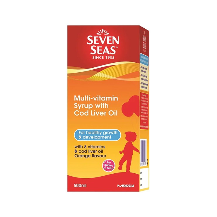 Seven Seas Multivitamin Syrup with Cod Liver Oil - 100ml | Shopee Malaysia