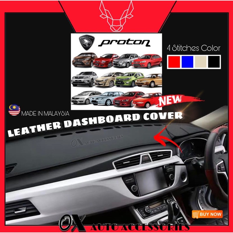 ⚡️NEW ARRIVAL⚡️ PROTON Leather Car Dashboard Cover Dash mat Saga BLM ...