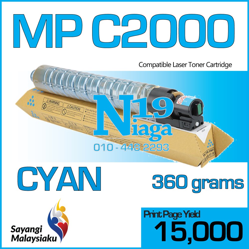 Compatible to Ricoh Aficio MP C2000 C2500 C3000 3500 4500 MPC2000 ...