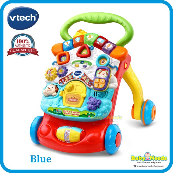 Vtech Sit-to-Stand Stroll & Discover Activity Learning Walker (Speed ...