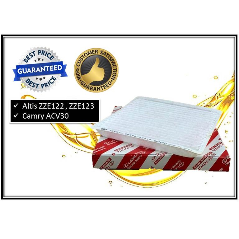 Toyota Altis ZZE121 ZZE122 , Camry ACV30 Aircond Filter Cabin Air ...