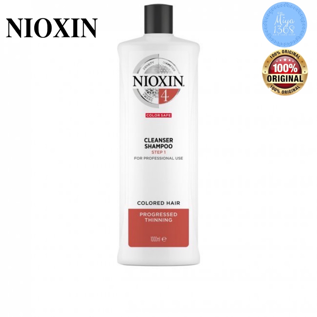 Nioxin System 4 Cleanser Shampoo 1000ml | Shopee Malaysia