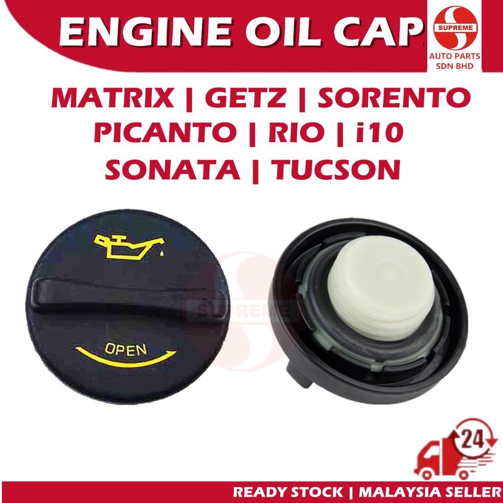 S2U Engine Oil Cap Hyundai Matrix Getz Accent Trajet Tucson Citra Kia ...