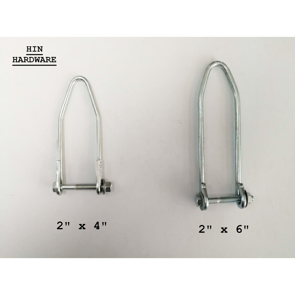 HIN Fan Hook c/w Bolt & Nut/ Ceiling Fan Hook (Untuk Ikat Kayu/Ceiling ...