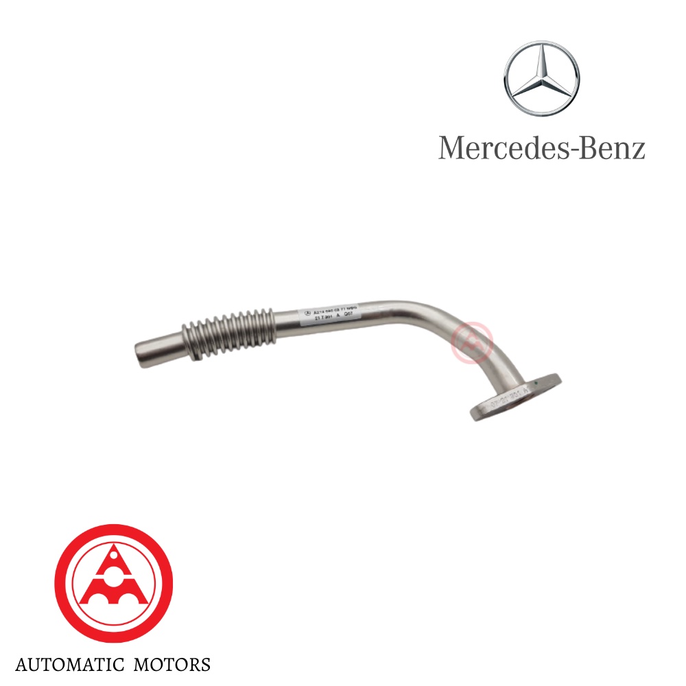 Original Mercedes Benz Turbo Oil Steel Pipe [ Return ] M274 2740900377 ...
