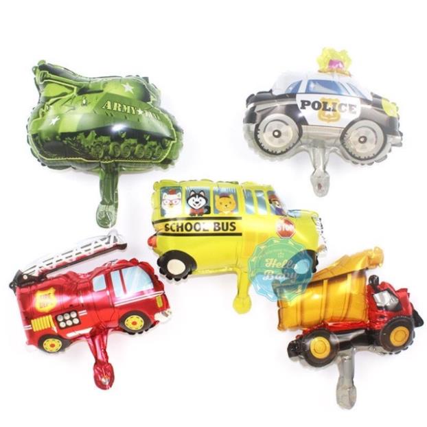 Oh- Birthday Decoration Small size car-shaped balloons with many ...