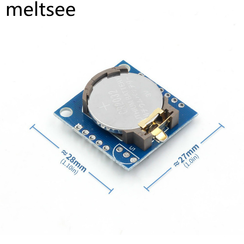 Tiny Rtc I2c Modules 24c32 Memory Ds1307 Clock Rtc Module With Battery Shopee Malaysia 1402