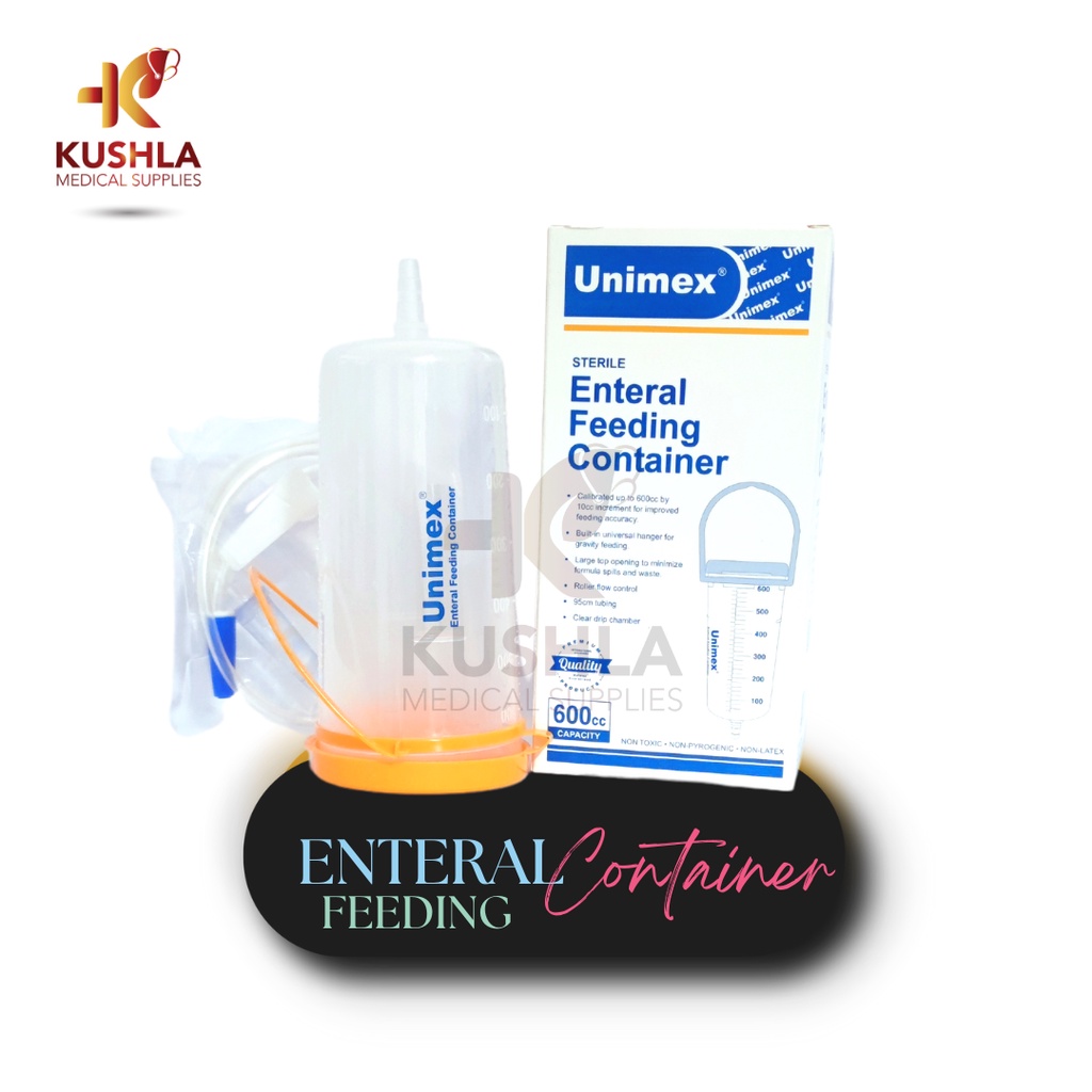 [Unimex] - Enteral Feeding Container Tube [60cc] - Sterile | Shopee ...