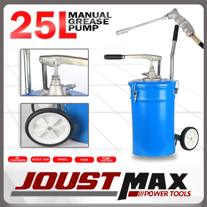 25L manual grease pump/ hand operated grease pump PAM GRIS 油脂泵 | Shopee ...