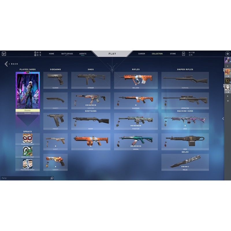 Valorant Account (Recon Balisong Melee) | Shopee Malaysia