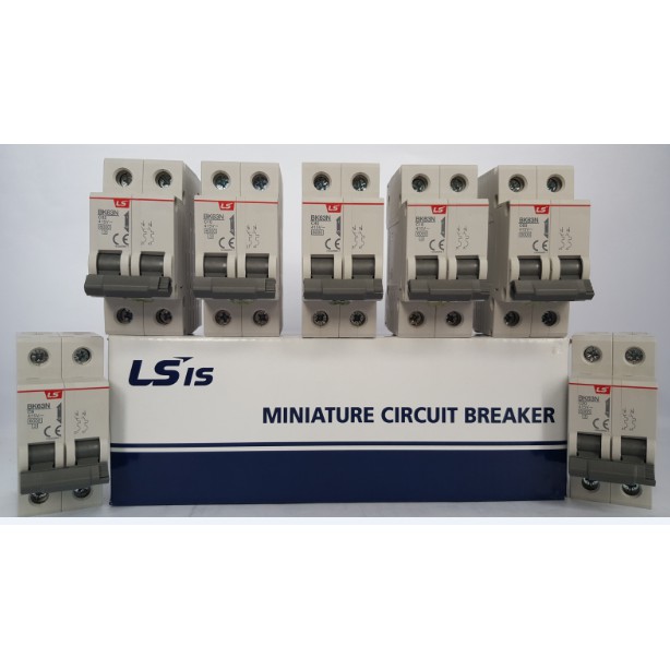 LS MCB 6KA 6A 10A 16A 20A 32A 40A 63A BK63N MINITURE CIRCUIT BREAKER 1POLE 2POLE 3POLE | Shopee ...