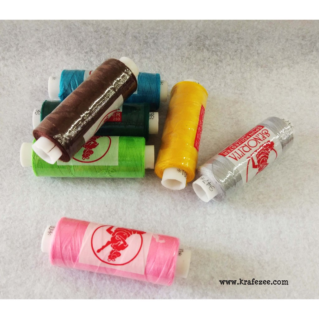 Benang Jahit 250 m Senorita Sewing Thread | Shopee Malaysia