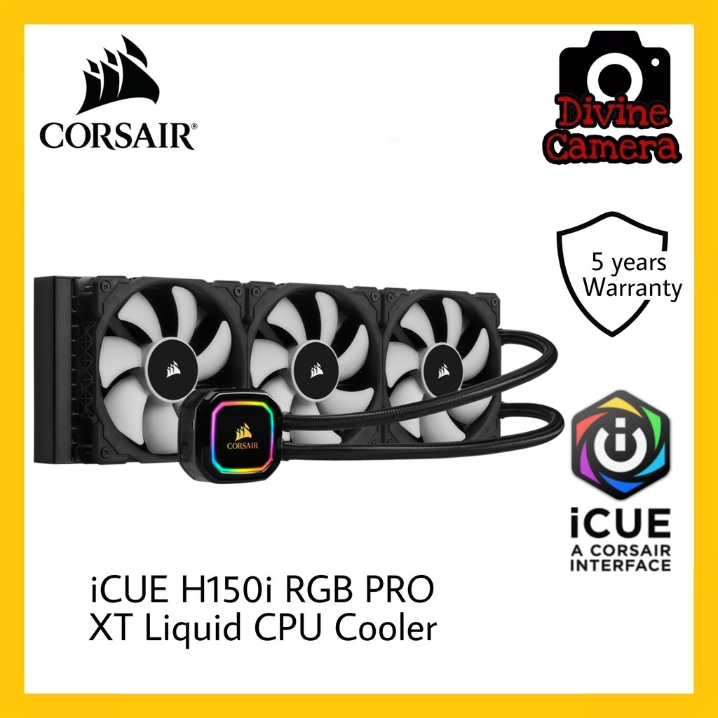 Corsair iCUE H150i RGB PRO XT Liquid CPU Cooler CW-9060045-WW | Shopee Malaysia