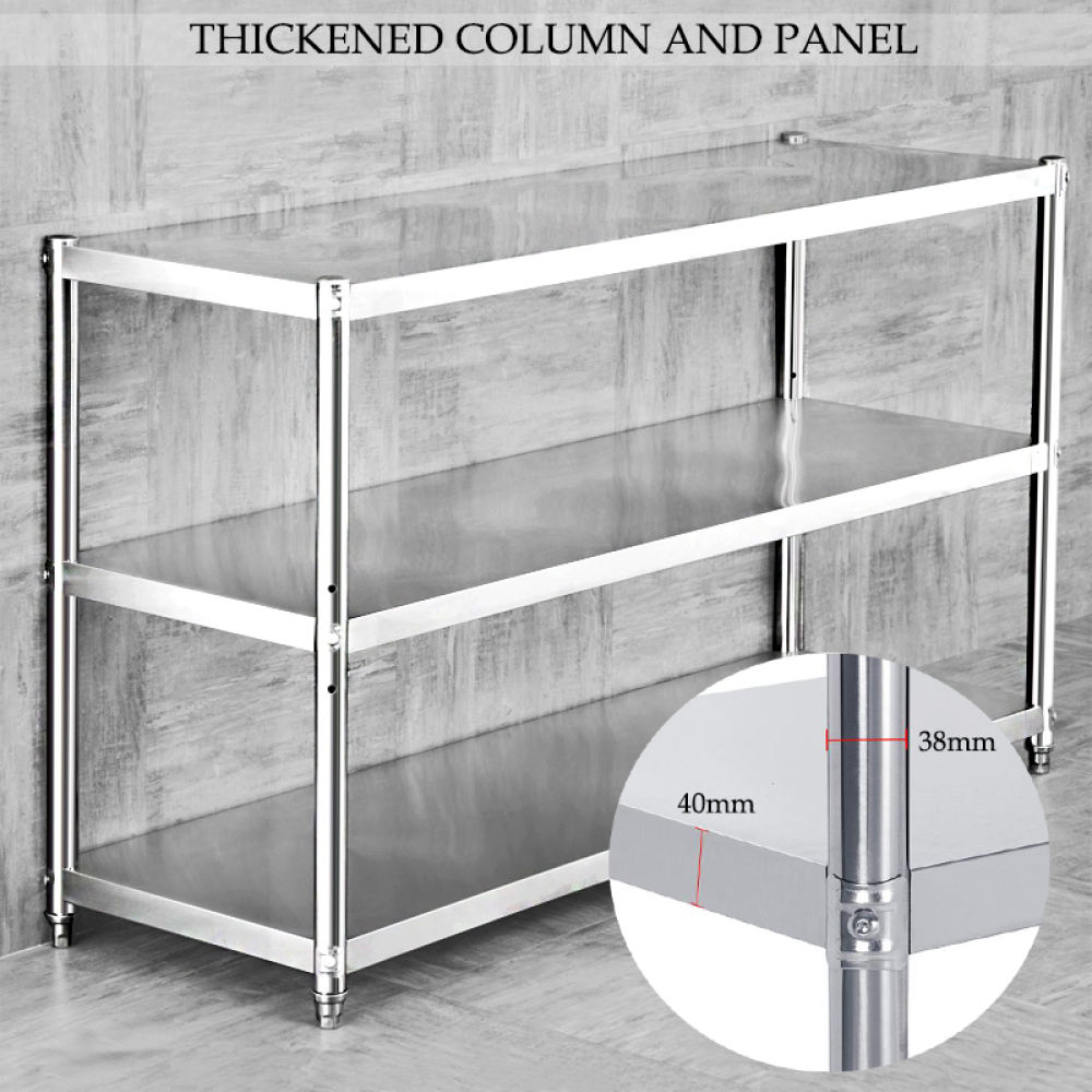 Multipurpose Premium Stainless Multi-Layer Steel Kitchen Storage Rack ...