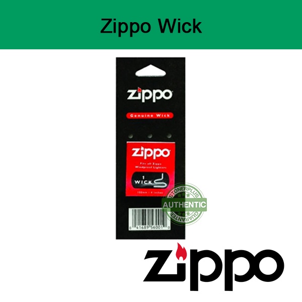 Zippo Replacement Accessories Kit (Flint, Wick, Cotton & Felt) Original ...