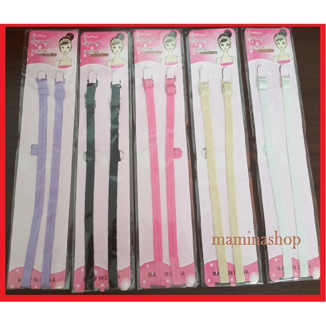 2 Pcs Belt Underwear Shoulder Strap Polyester Shoulder Strap With Non ...