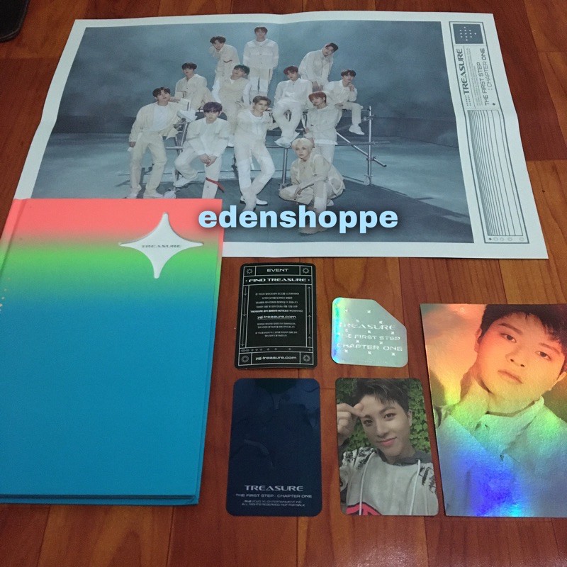 [UNSEALED] TREASURE CHAPTER 1 (white version) | Shopee Malaysia