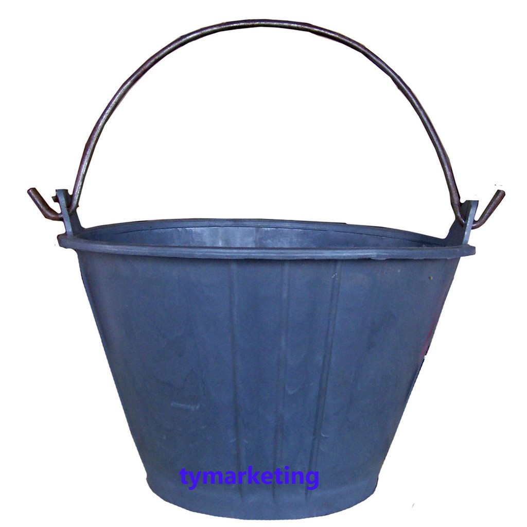 Large Heavy Duty Cement Pail / Simen Baldi Besi Handle | Shopee Malaysia