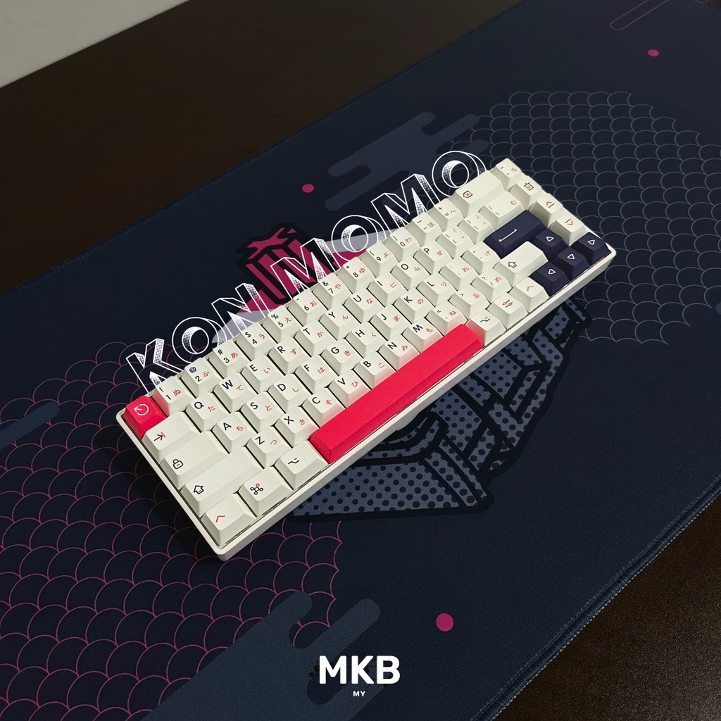 MKB DK68 Full Build Tri-Mode RGB Custom Mechanical Keyboard - Botanical ...