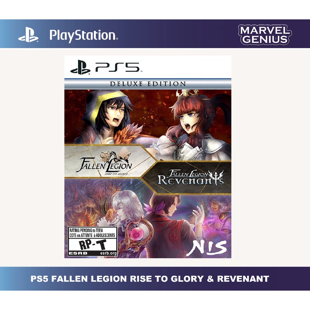 PS5 GAME Fallen Legion Rise to Glory / Fallen Legion Revenants Deluxe ...